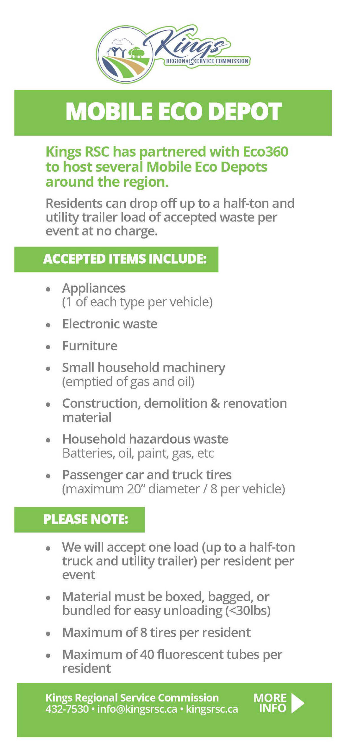 Mobile Eco Depots – KingsRSC